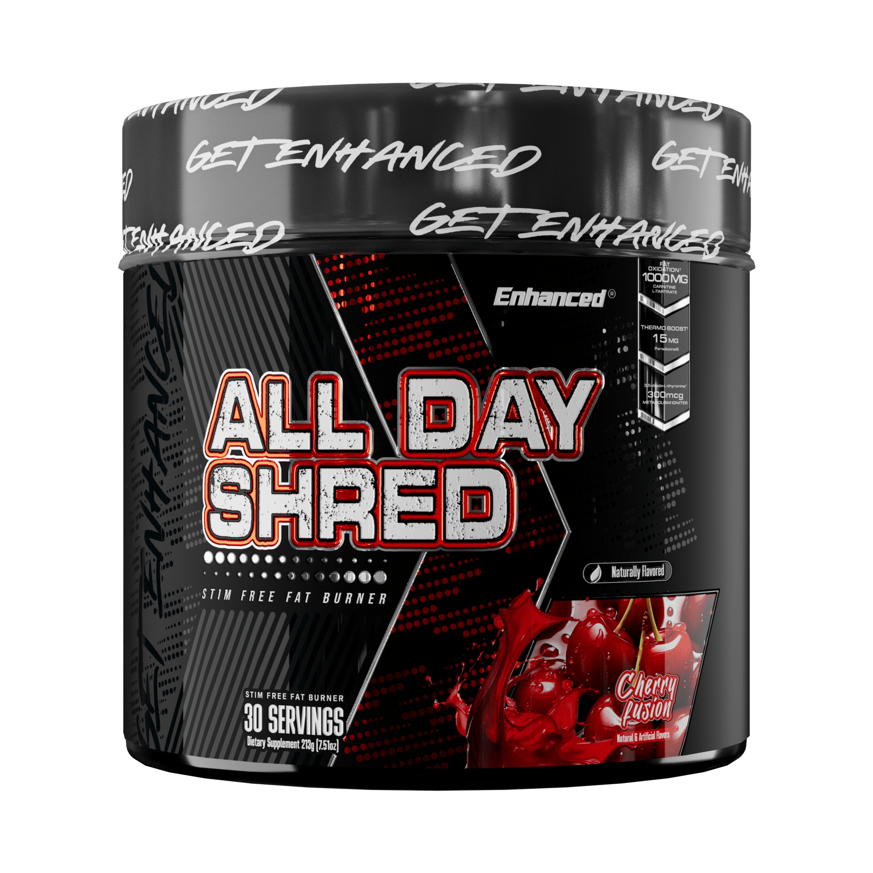 Enhanced Labs All Day Shred - Premium Fat Burner & Energy Supplement