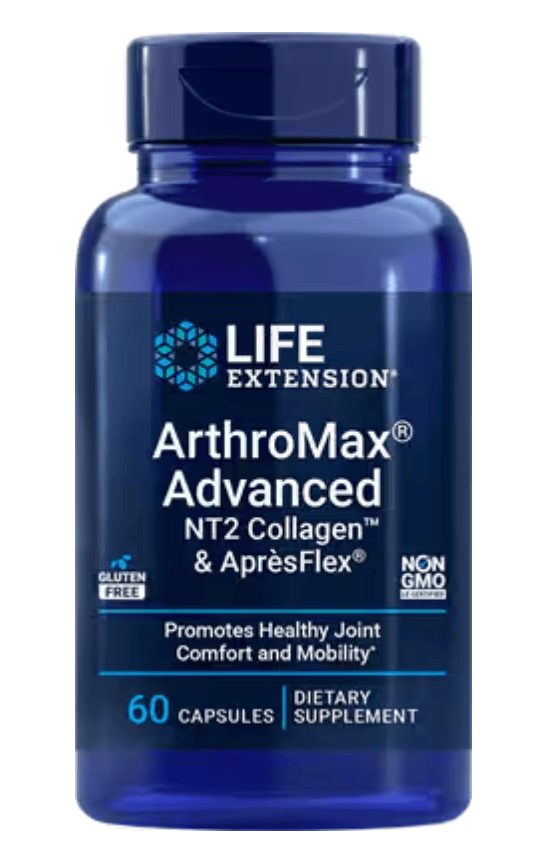 Life Extension ArthroMax Advanced with NT2 Collagen & ApresFlex 60Caps